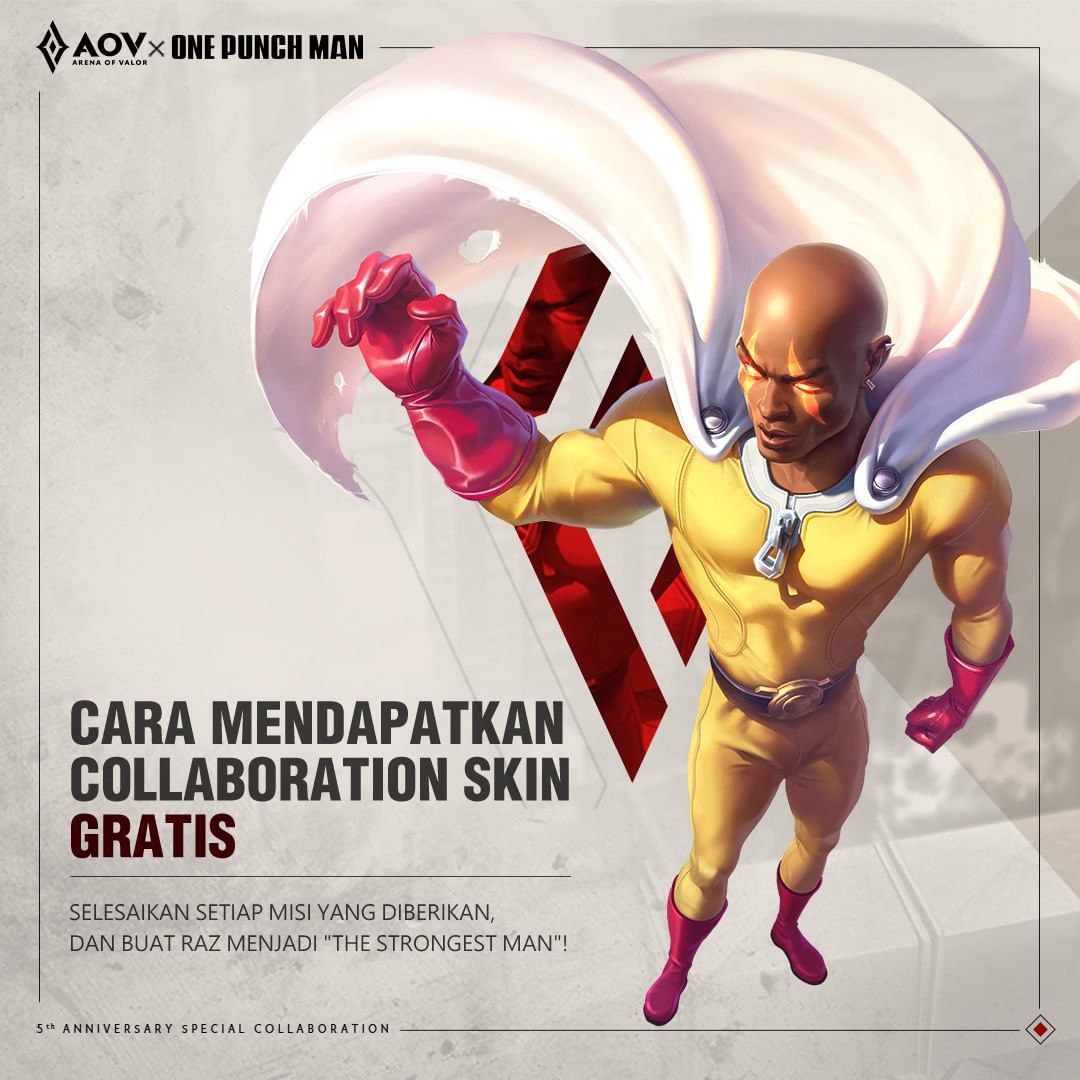 Inilah Cara Mendapatkan Raz Saitama Cosplay Gratis - sukaon.com