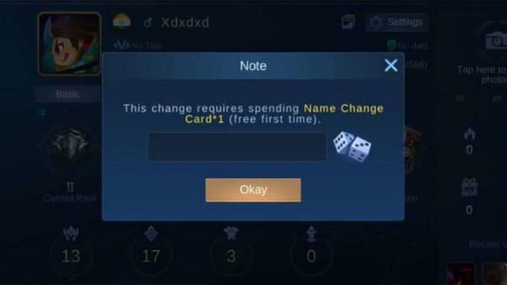 Tanpa Diamond, Ini Dia Cara Mengganti Nama di Mobile Legends
