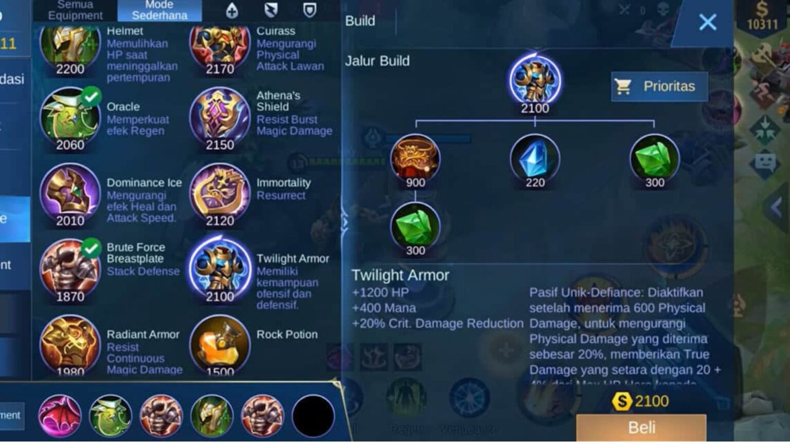 7 Rekomendasi Build Tank Keras Hero Mobile Legends 2023