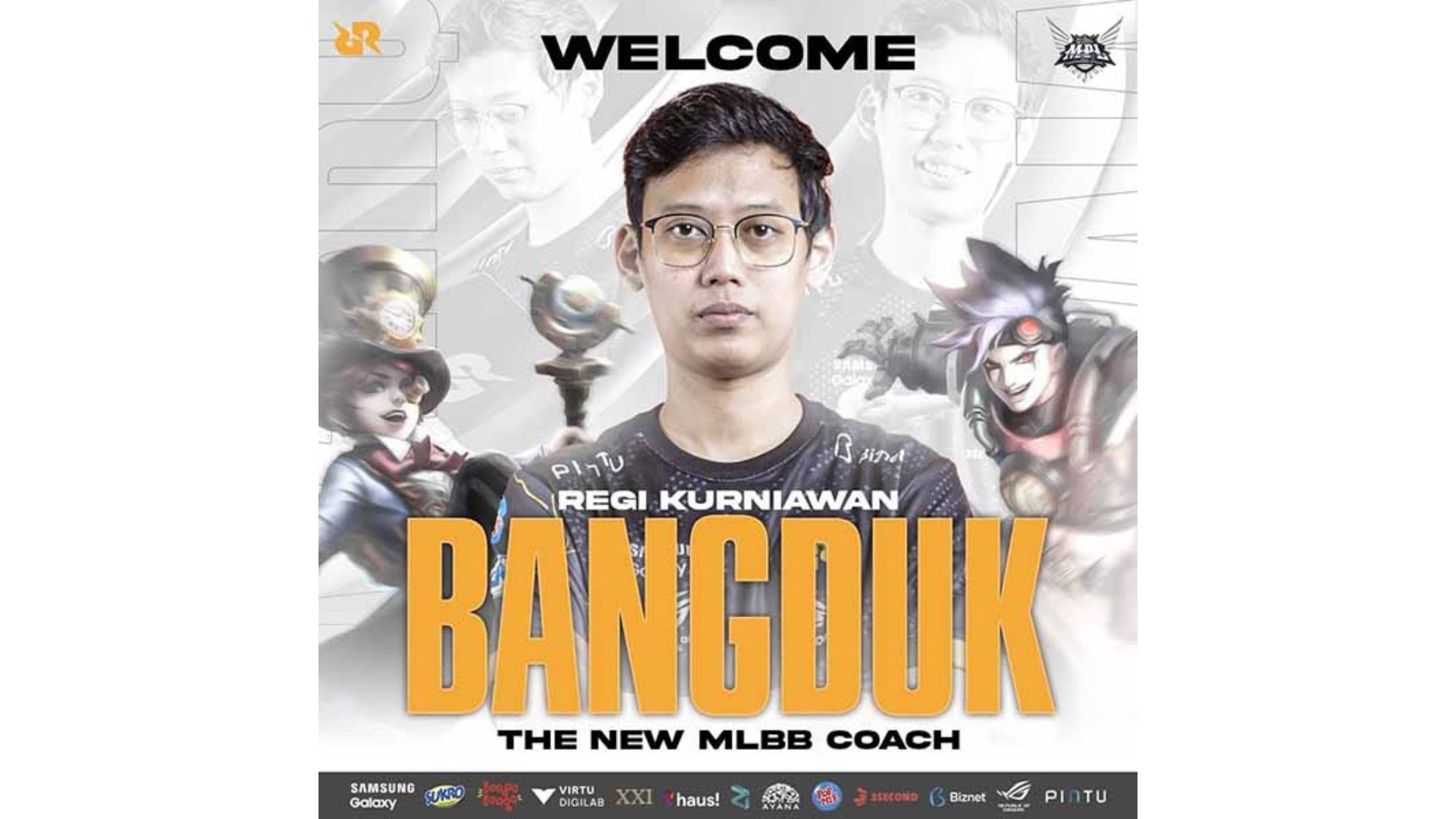 Coach RRQ Yang Baru Saat Ini Dipegang NasiUduk Alias Bangduk