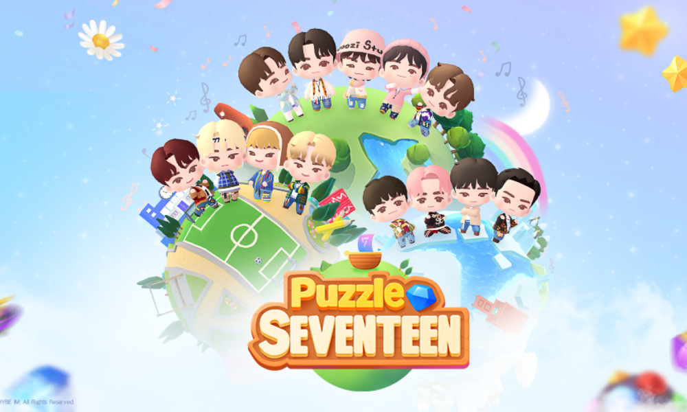 Puzzle SEVENTEEN: Game Puzzle Keren untuk CARAT - sukaon.com